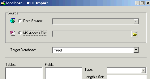 Access - MySql migrating instructions (by Modifichicci)